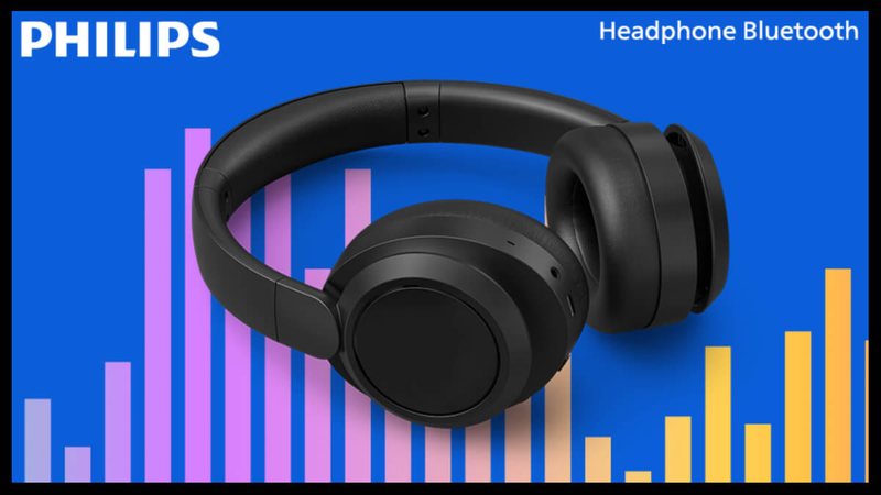 Oferta Relâmpago: 38% de desconto no headphone da Philips