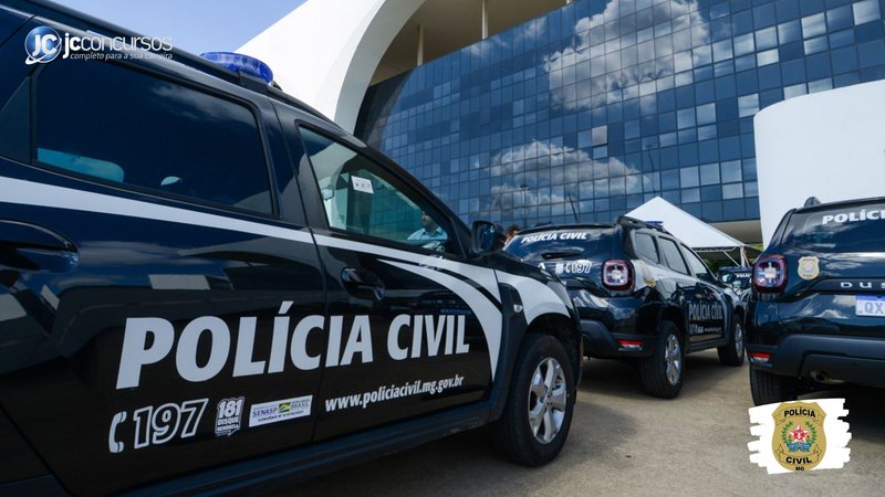 Concurso da PC MG: termo de referência revela distribuição das 104 vagas